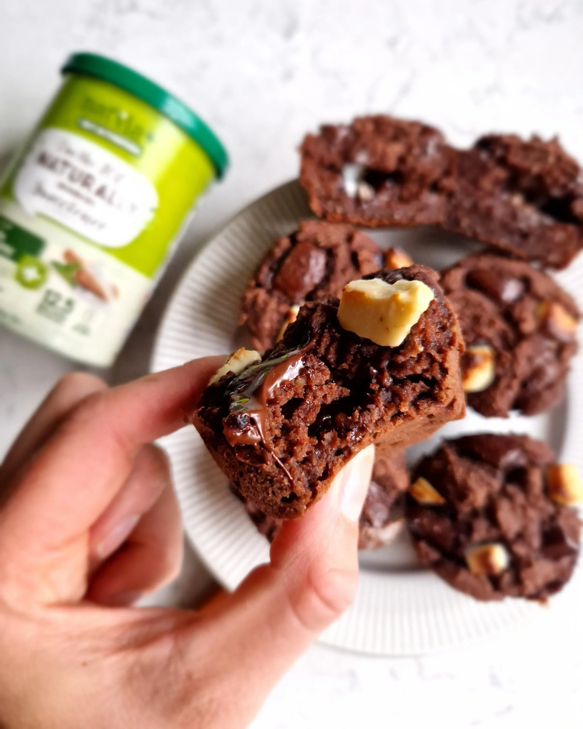 High-Protein Chocolate Chunk Muffins – Low-Sugar Pre-Workout Snack ...
