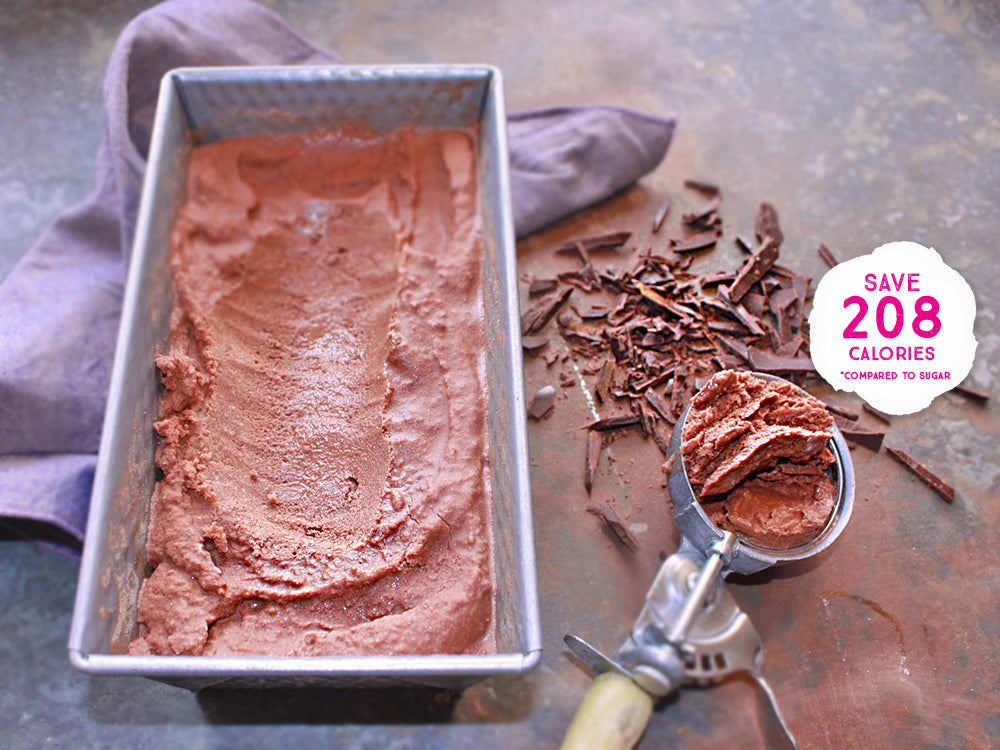 Low Carb Chocolate Cacao Gelato | Natvia Online Store