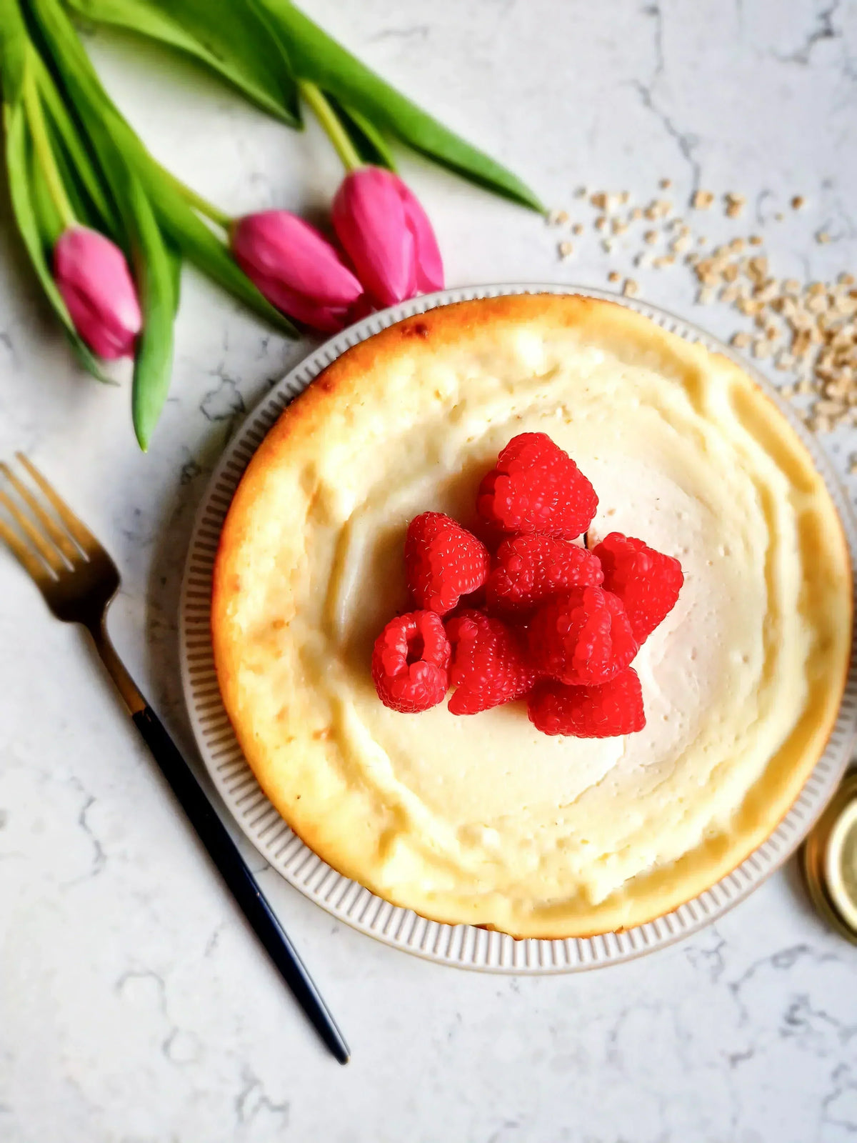 Easy Baked Cheesecake Recipe – Light, Creamy & Naturally Sweetened ...